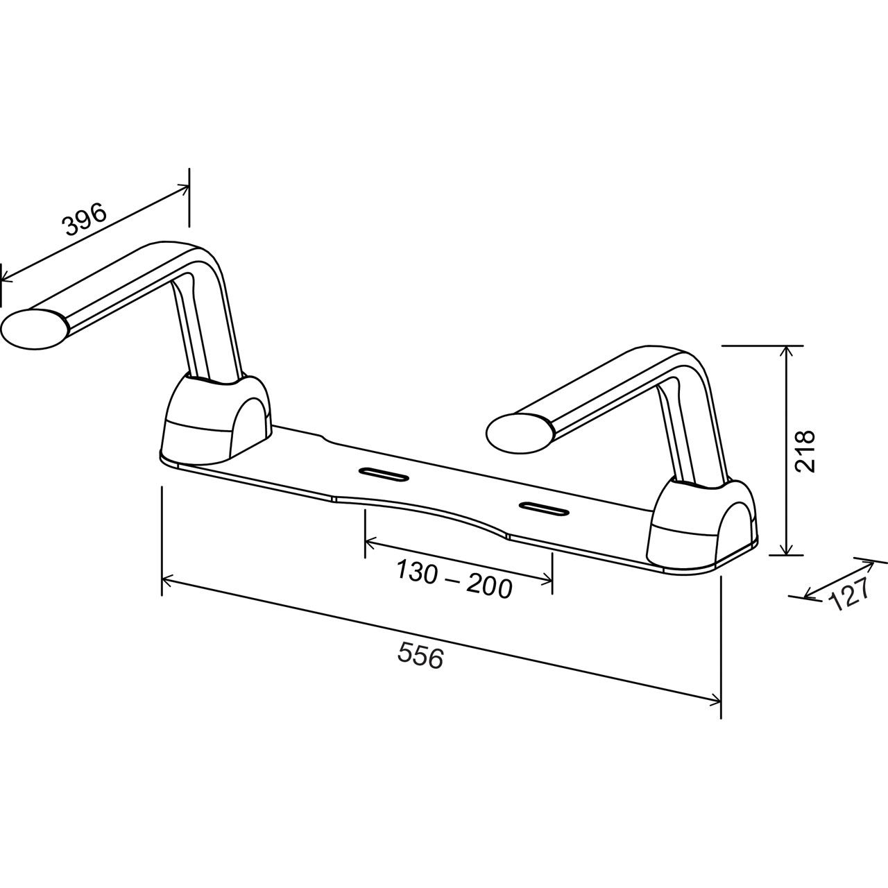 Toilet Seat Arm Rest - Euroshowers.COM