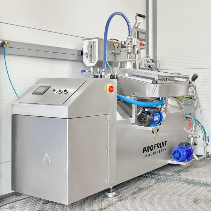 Pasteurisering med BIB-fyldning - HEAT + Miniflow - Rååpress