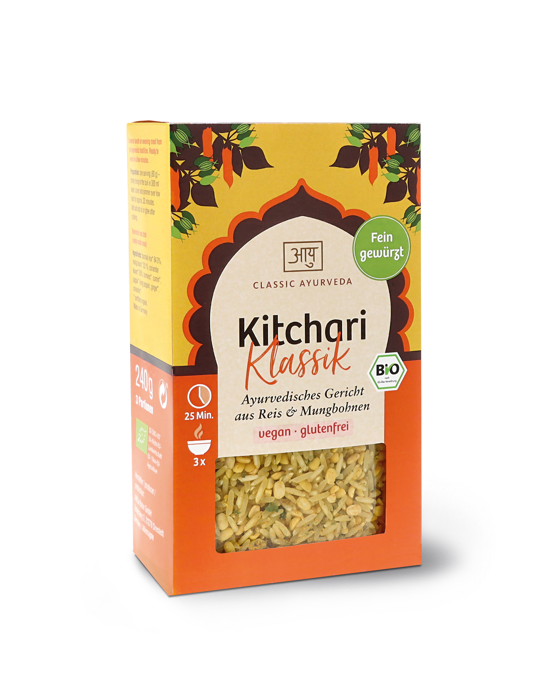 Kitchari Classic, eko 240 gr. Classic Ayurveda - Veda Lila