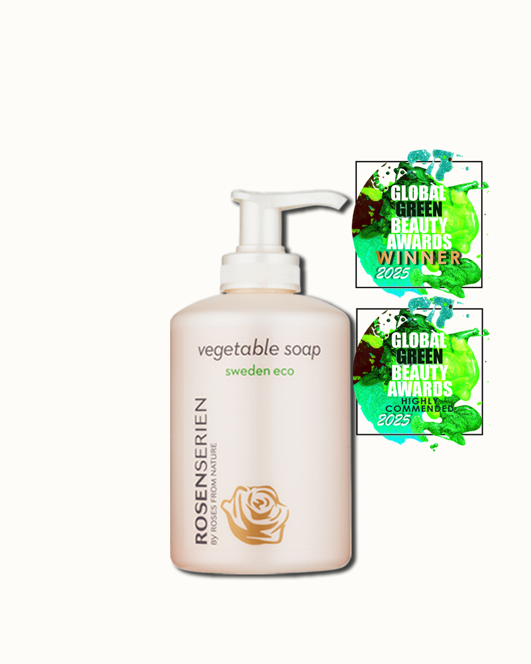 Rosenserien Vegetable Soap 300ml - Tree of Brands
