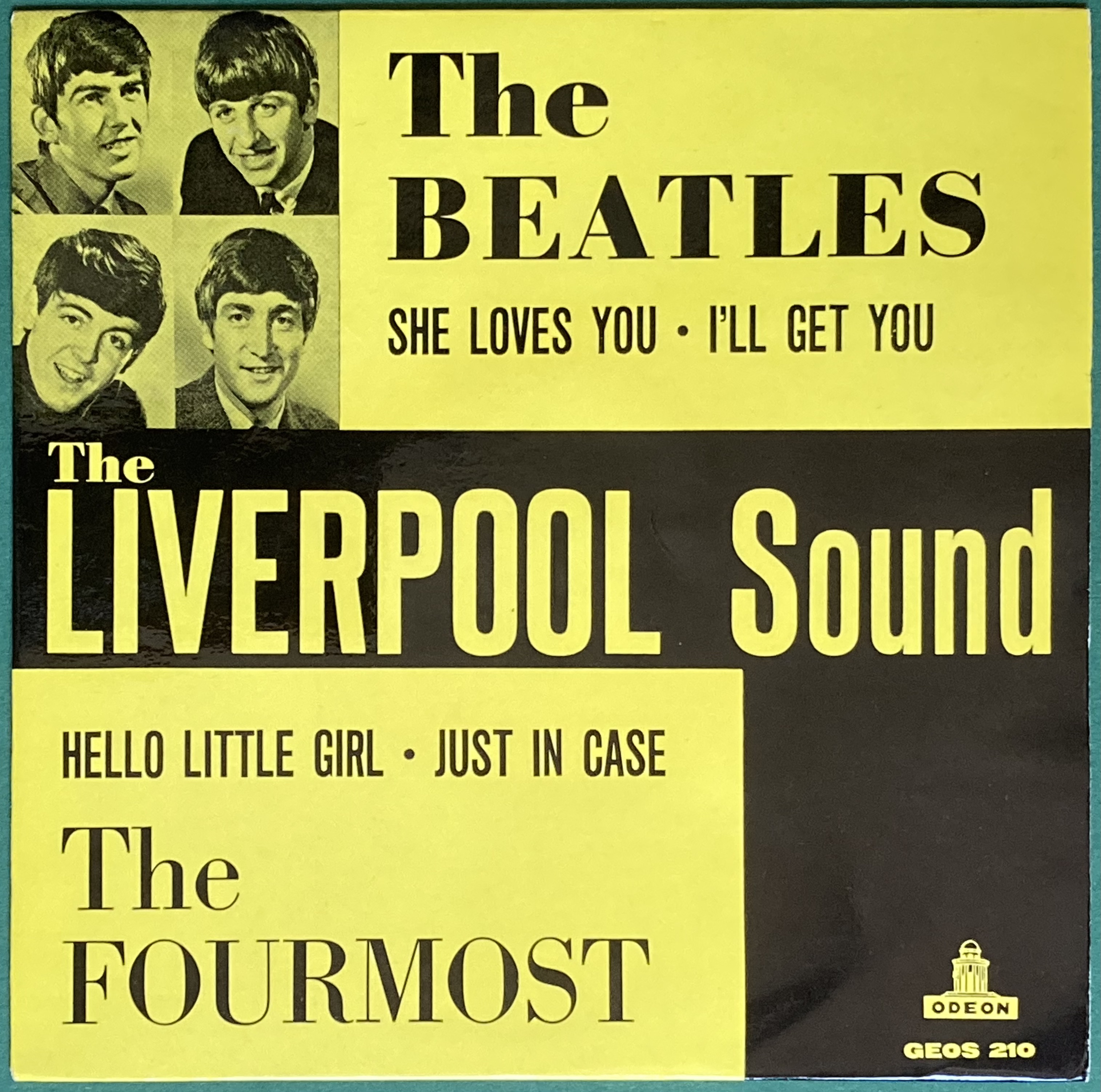 Nostalgipalatset - BEATLES - Liverpool sound Swe EP 1963