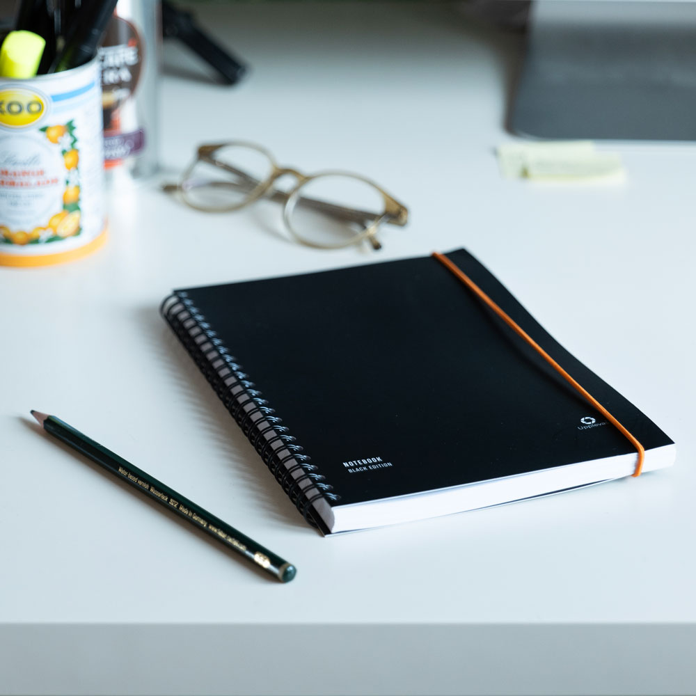 NOTEBOOK A5 – BLACK EDITION - UPPLEVAS - Upplevas