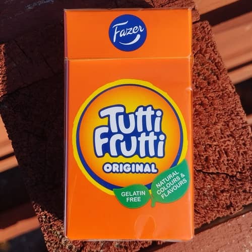Tutti Frutti Tablettask Att Köpa. Original Som Är Vegansk.