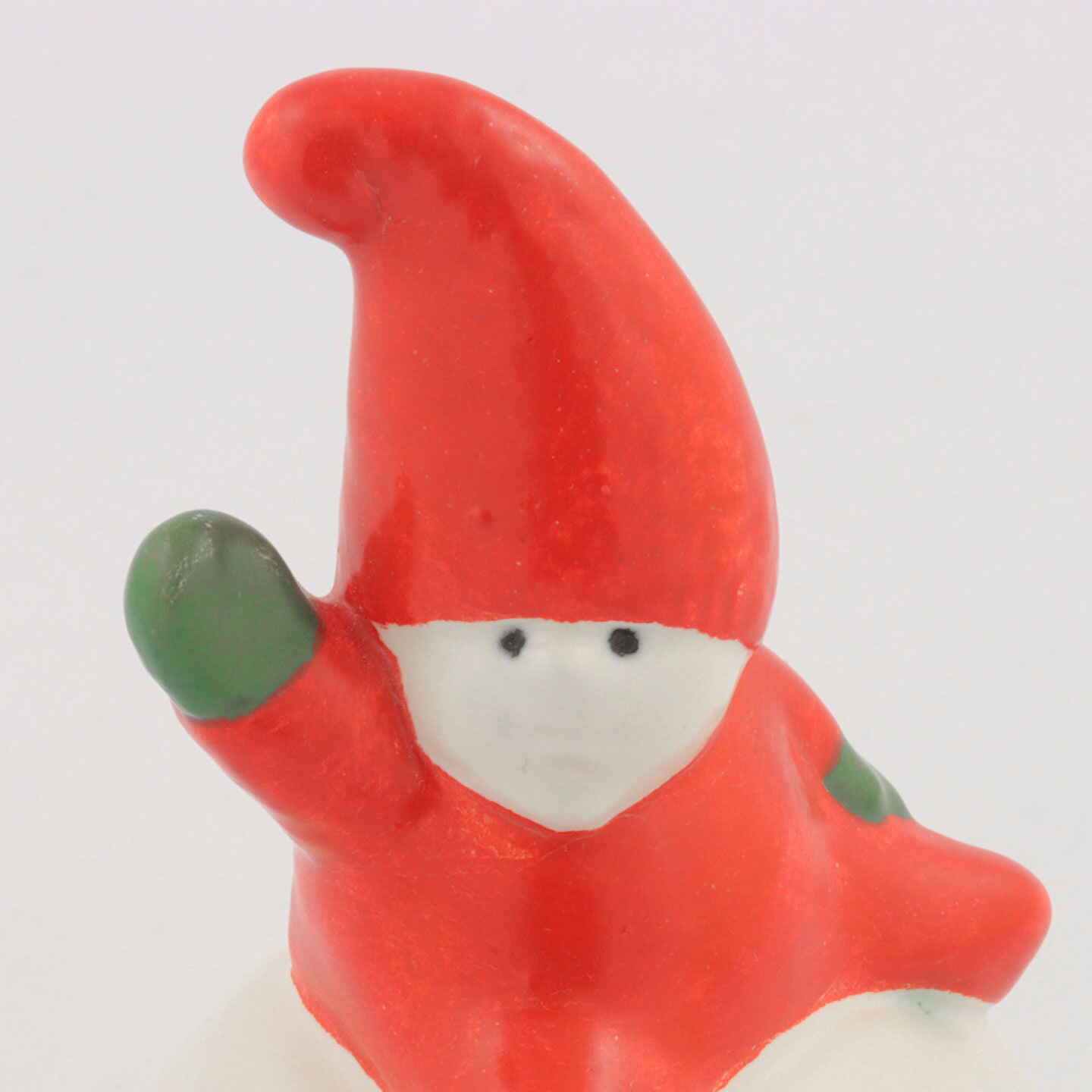 Lisa Larson (1995) Sporty Snowball Elf (Red) 11 cm