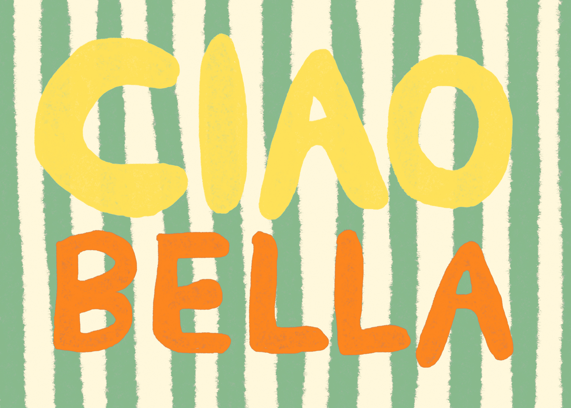 Photo Art - Ciao Bella - | Canvasbutik.com