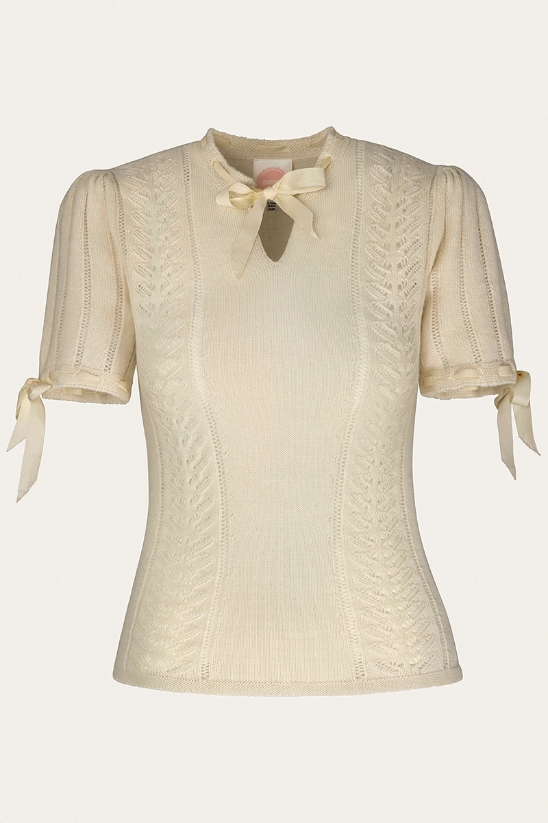 The Coquette Keyhole Top - Emmy Design