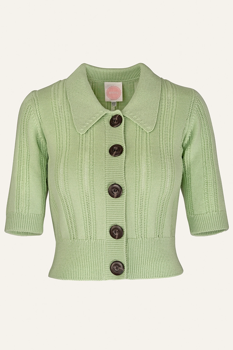 The Contrast Cardigan - Emmy Design