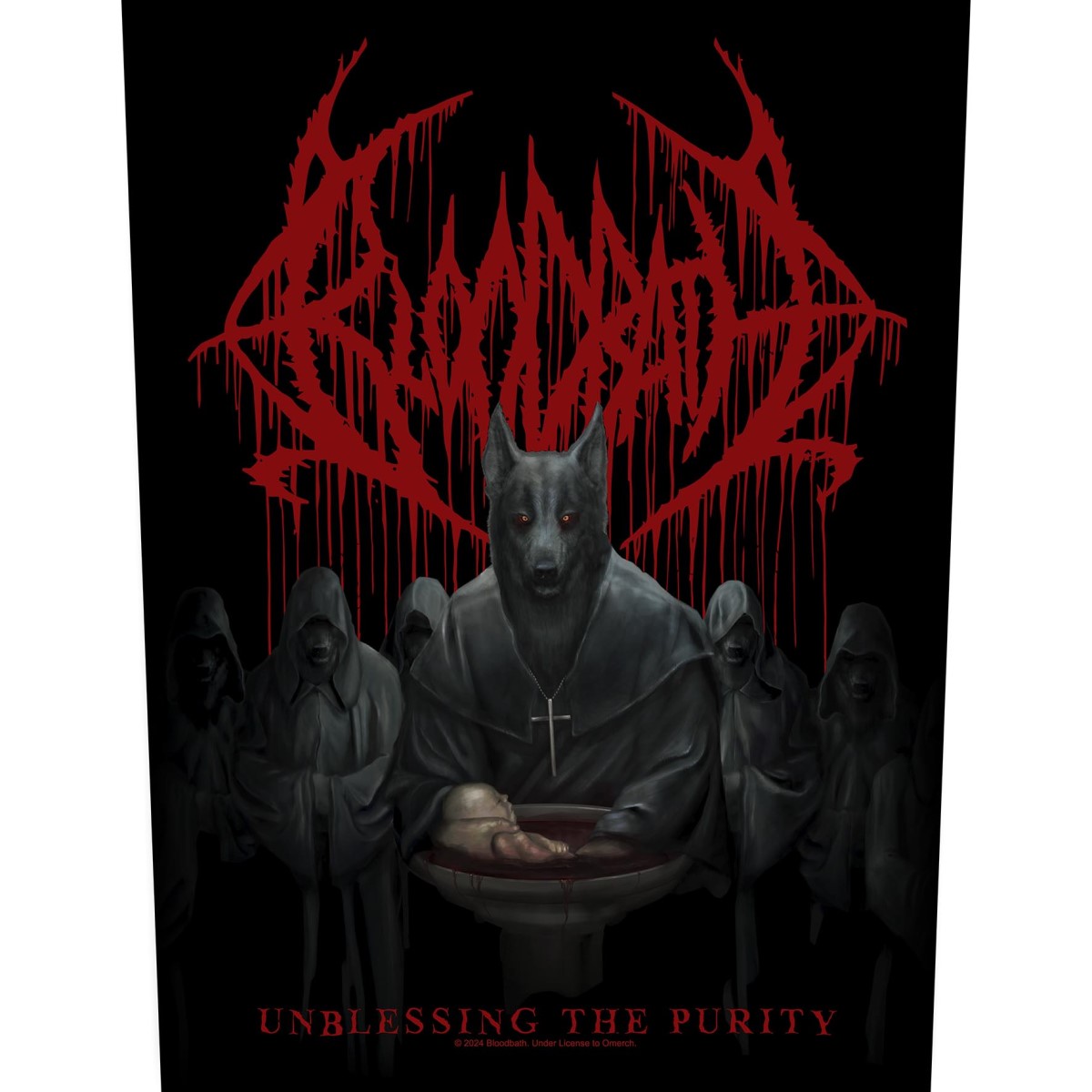 Bloodbath Unblessing The Purity Backpatch - Rockzone