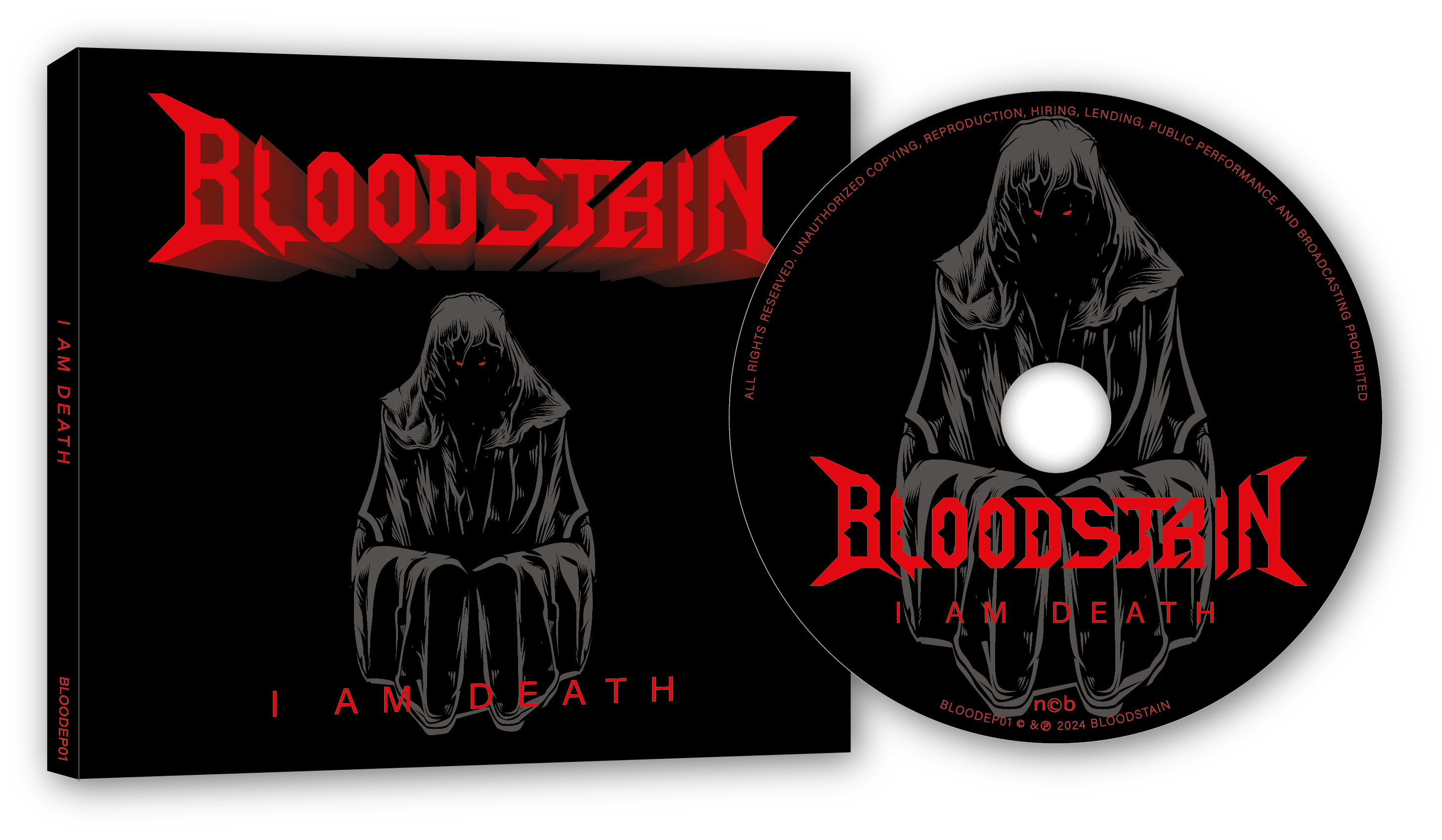 BLOODSTAIN - I AM DEATH (CD) - Merchants