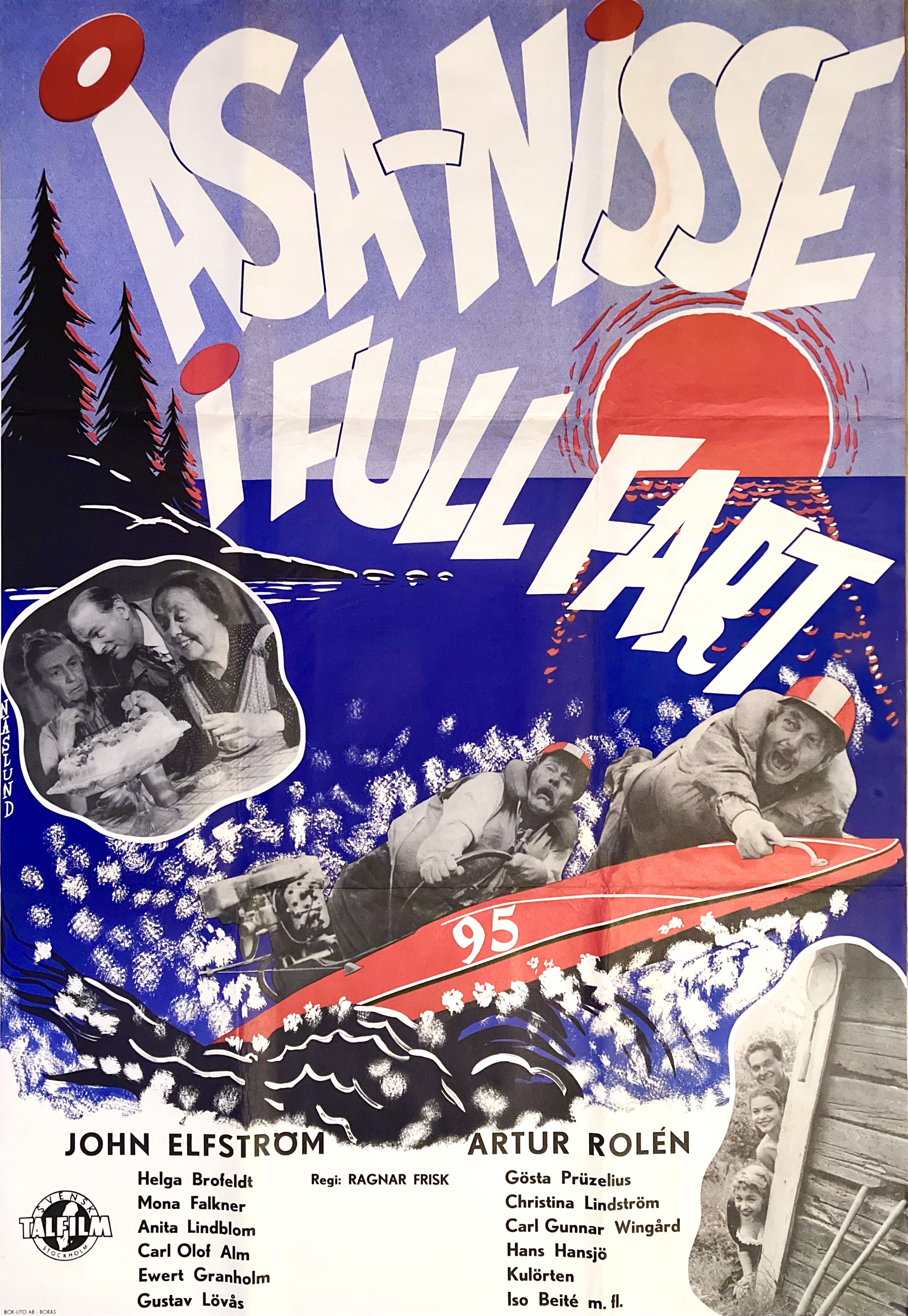 Nostalgipalatset - ÅSA-NISSE I FULL FART (1957)