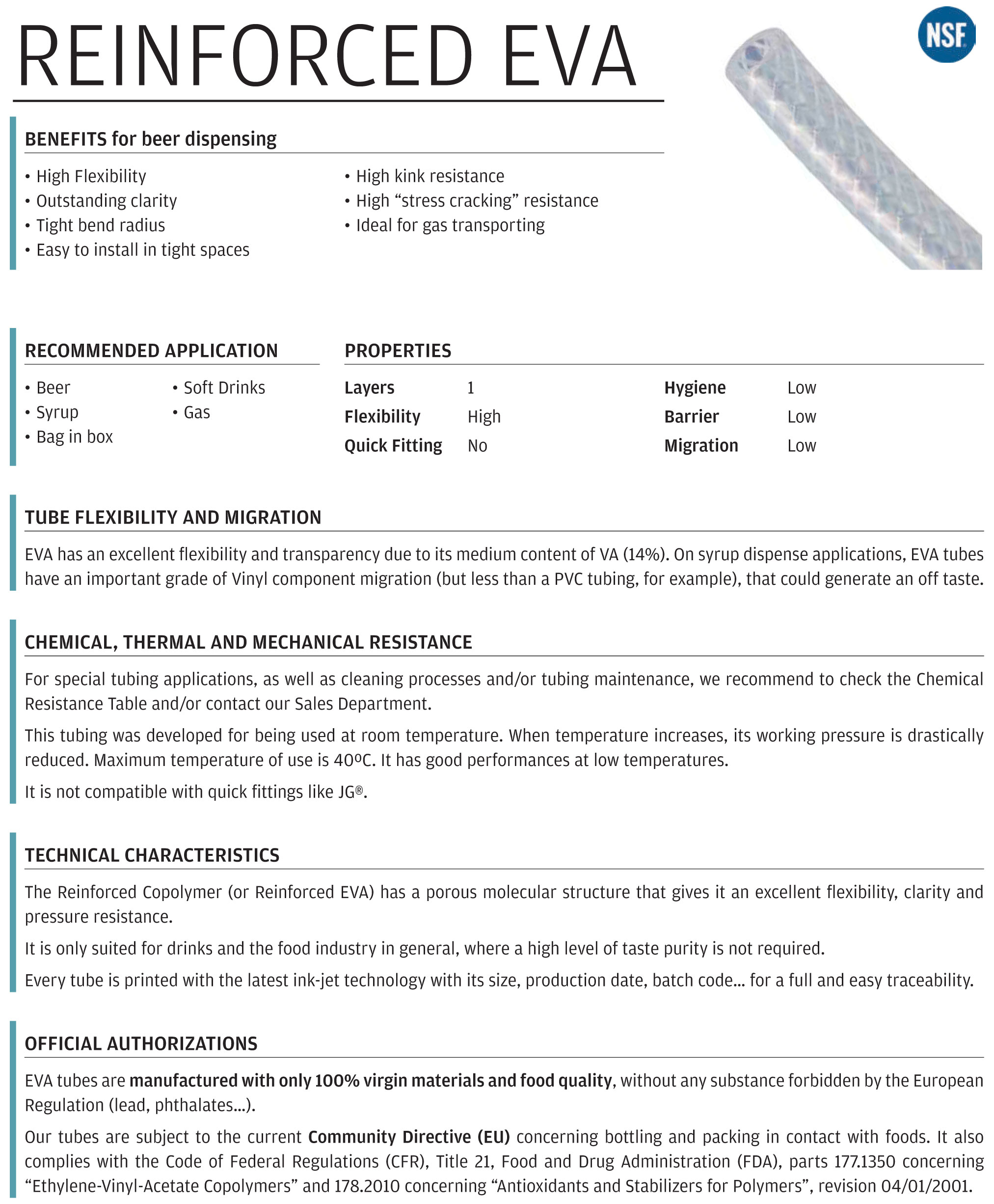 Braided EVA hose (6 x 11 mm) - Mr. Malt