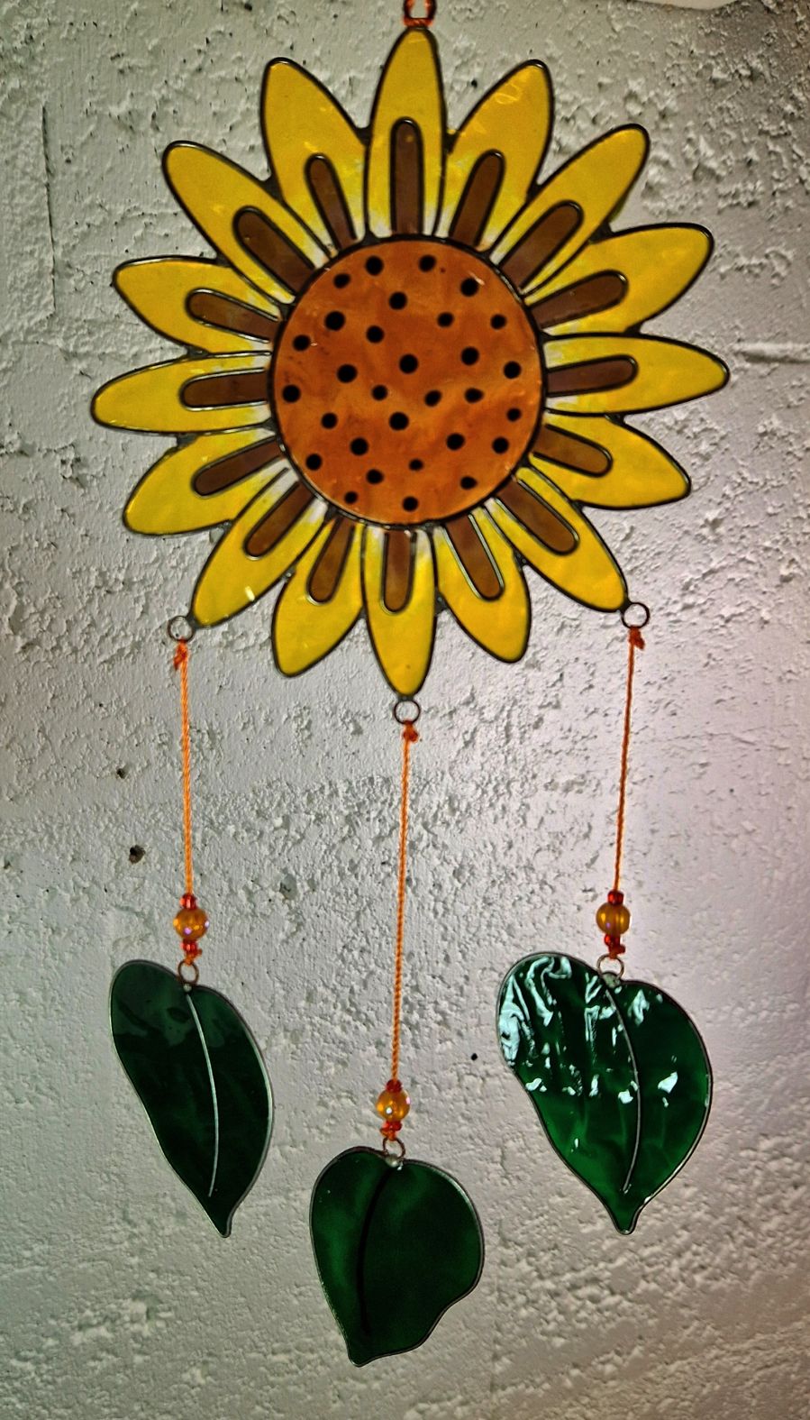 Stengarden.com - Solfångare - Solros med blad