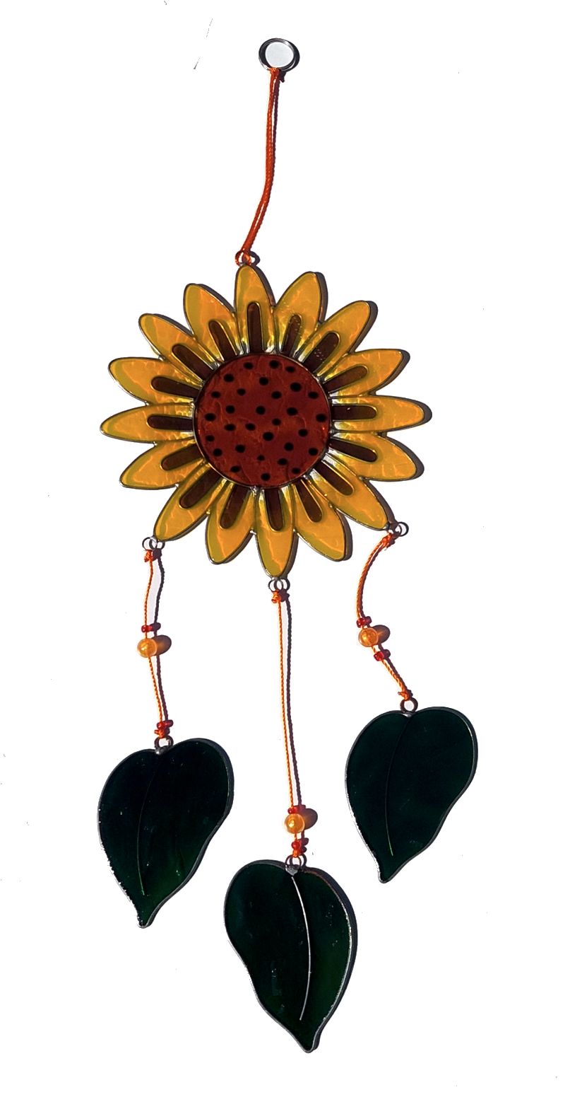 Stengarden.com - Solfångare - Solros med blad