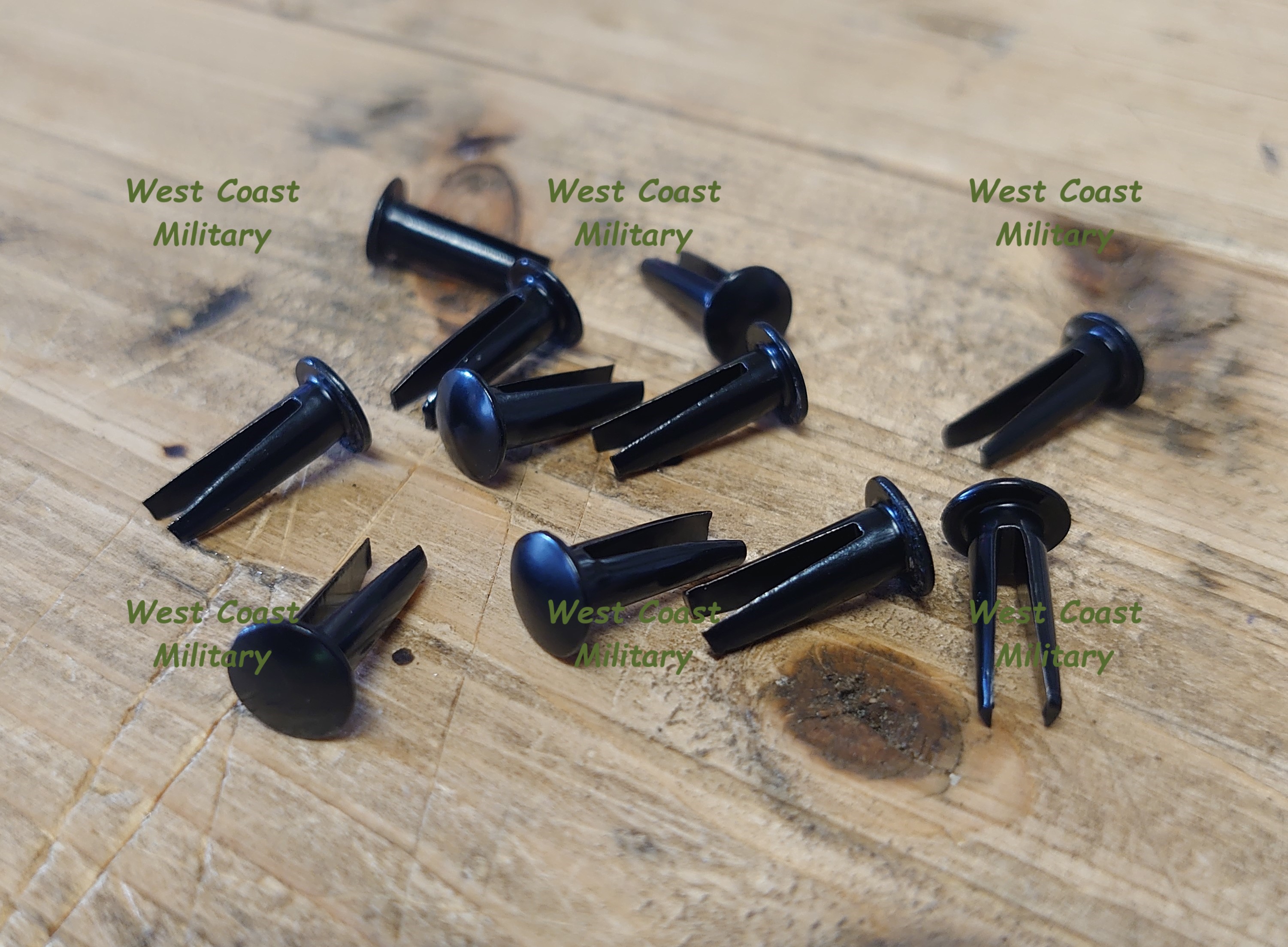 Rivet radiator grill set - West coast military