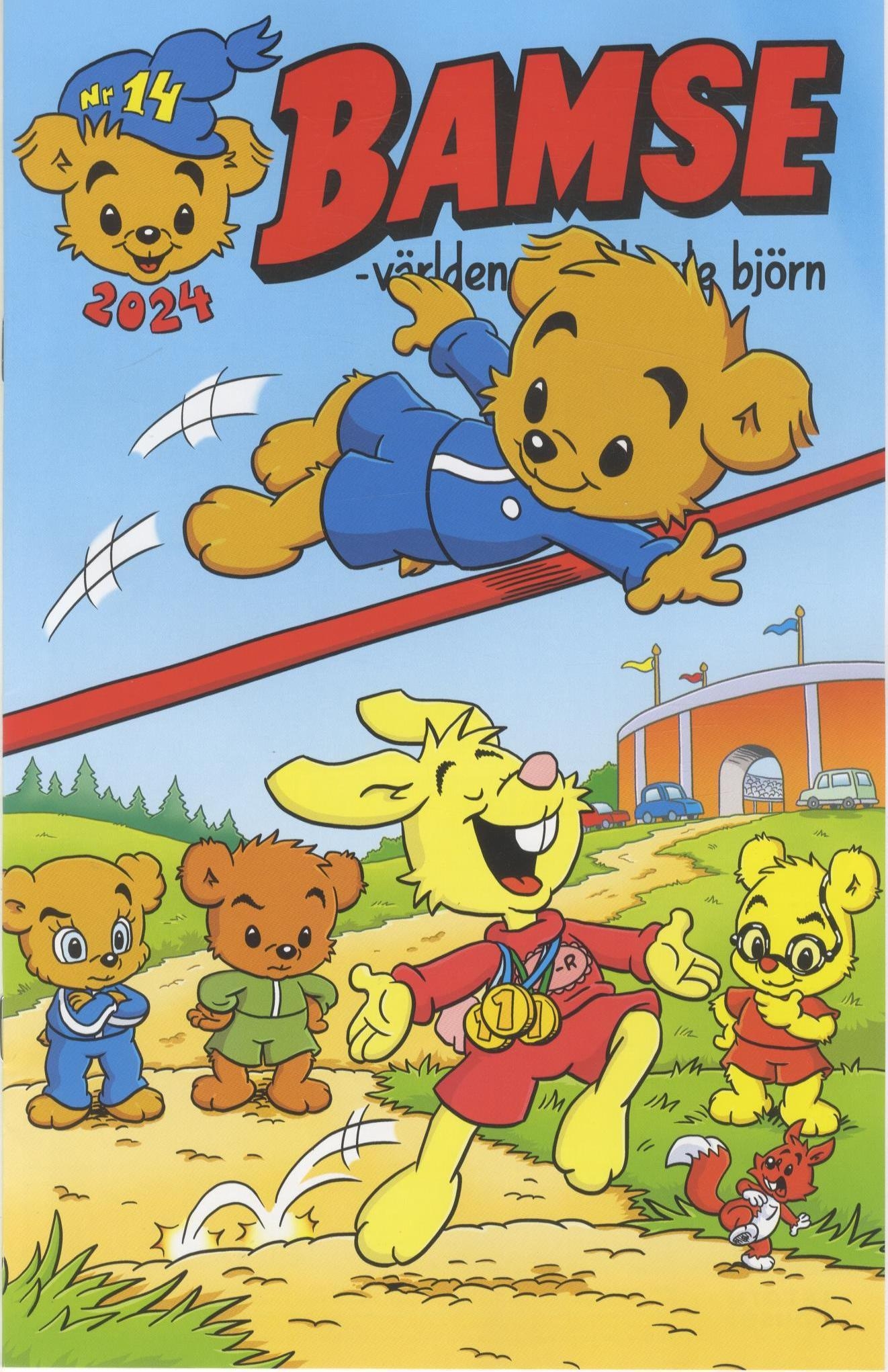 Bamse nr 14 2024, Den stora tävlingsdagen - Seriekällaren