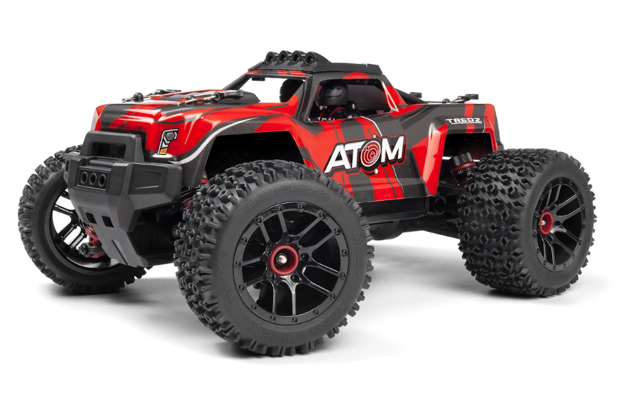 RC Sweden AB - Maverick RC Atom AT1 1/18 4WD Electric Truck - Red
