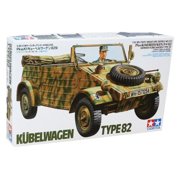 Tamiya Modellbygge Kubelwagen Type 82, Skala 1:35 - Toysforever