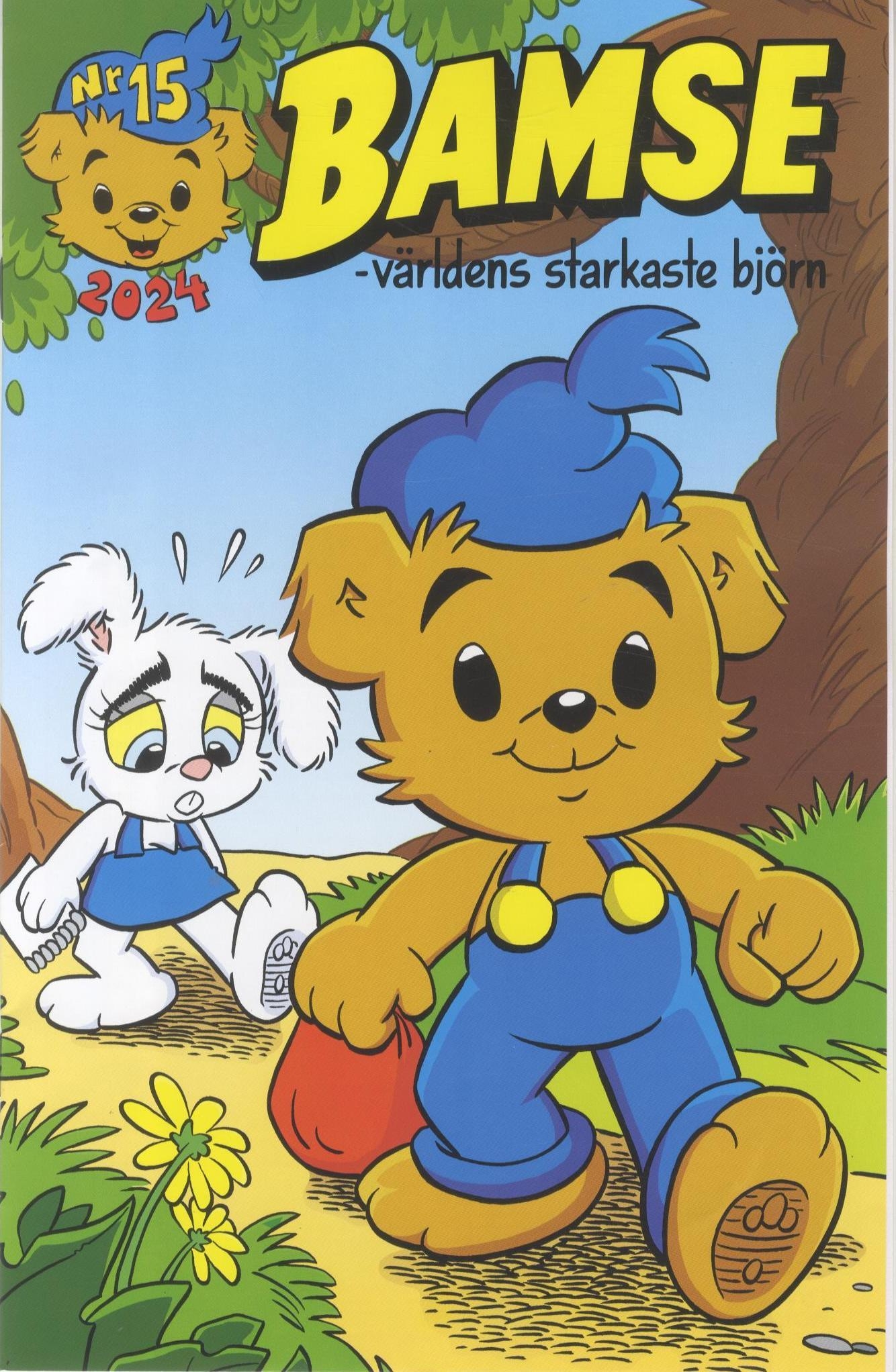 Bamse nr 15 2024, Ett Bamse äventyr - Seriekällaren