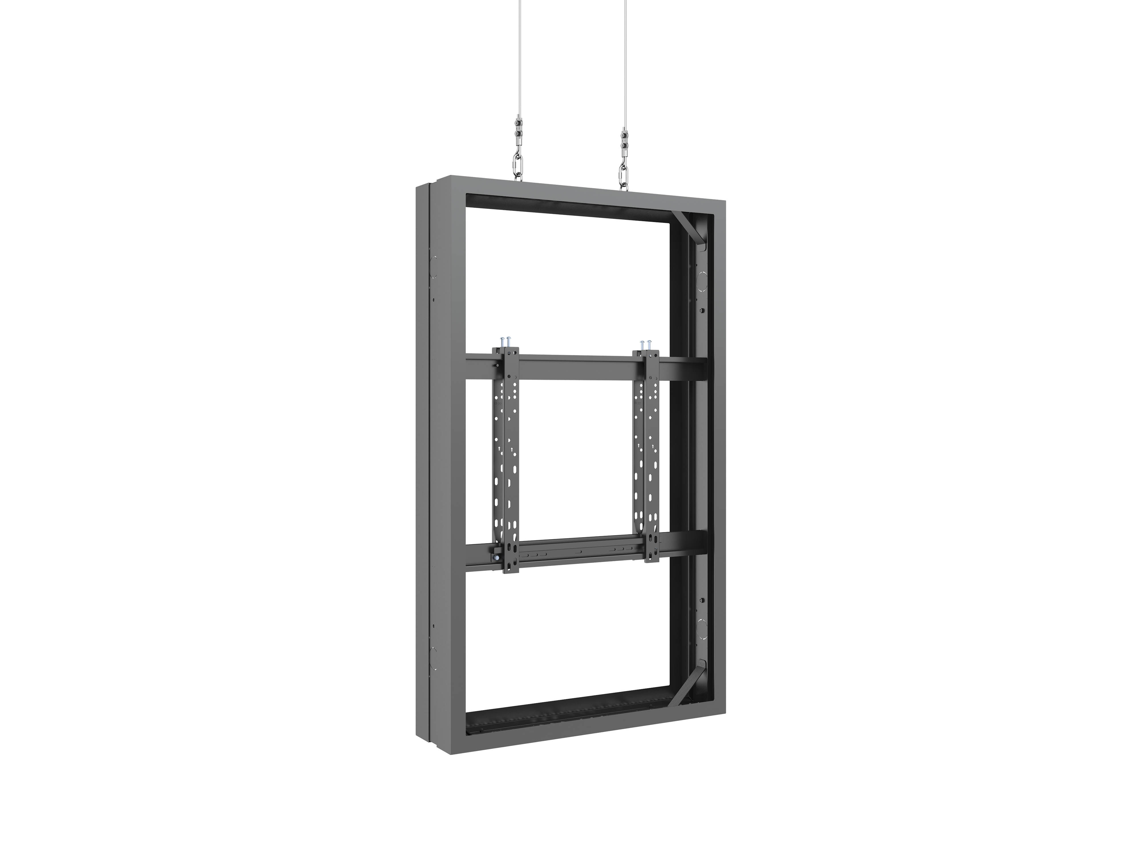 M Pro Series Enclosure 55" Wire Medium B2B Black - Multibrackets