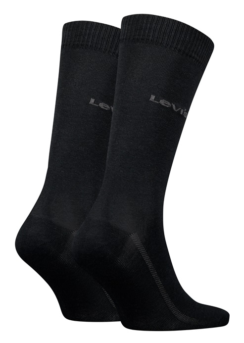 2-Pack Levis Svarta Strumpor Tencel Eko