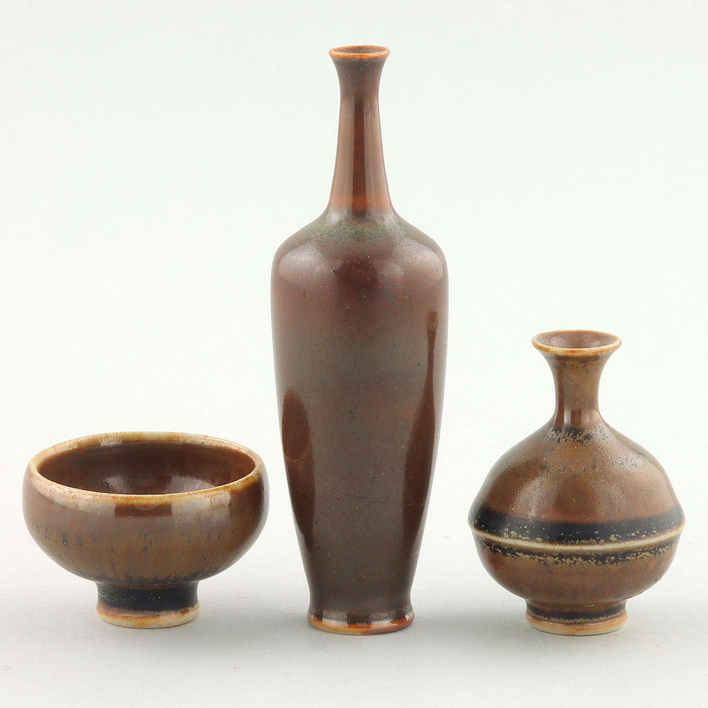 John Andersson (1950s) Three Hand-Crafted Miniatures (6)