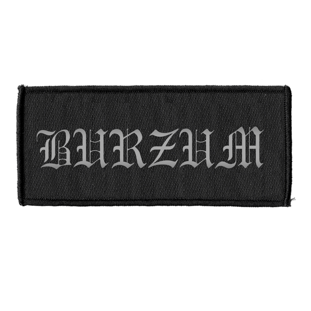 Burzum Logo Silver Patch - Rockzone