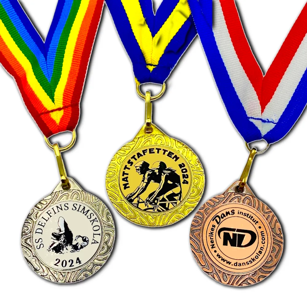 Medalj 48-014 - ø35mm - Lennarts Idrottspriser