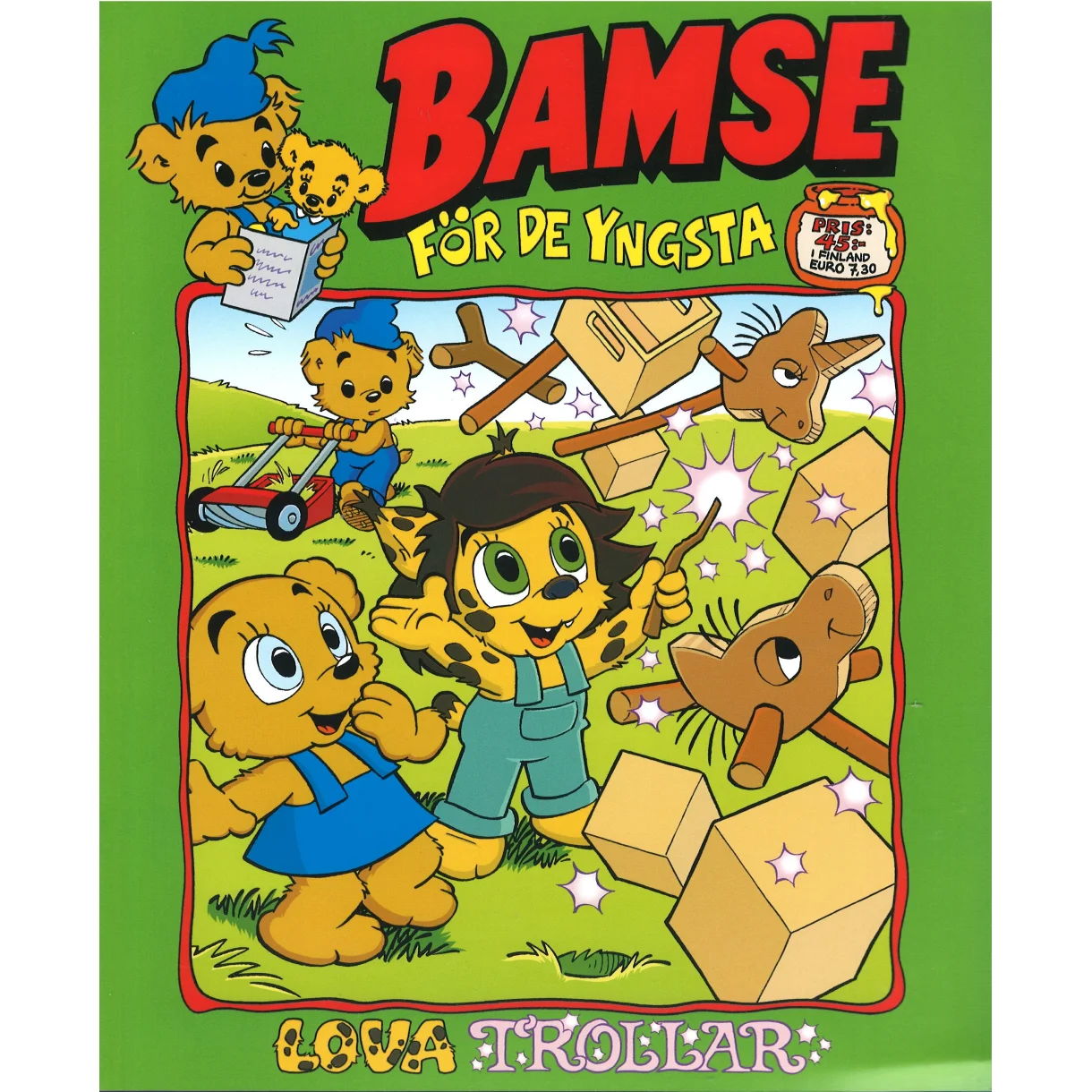 Bamse för de yngsta nr 10 2024, Lova trollar - Seriekällaren