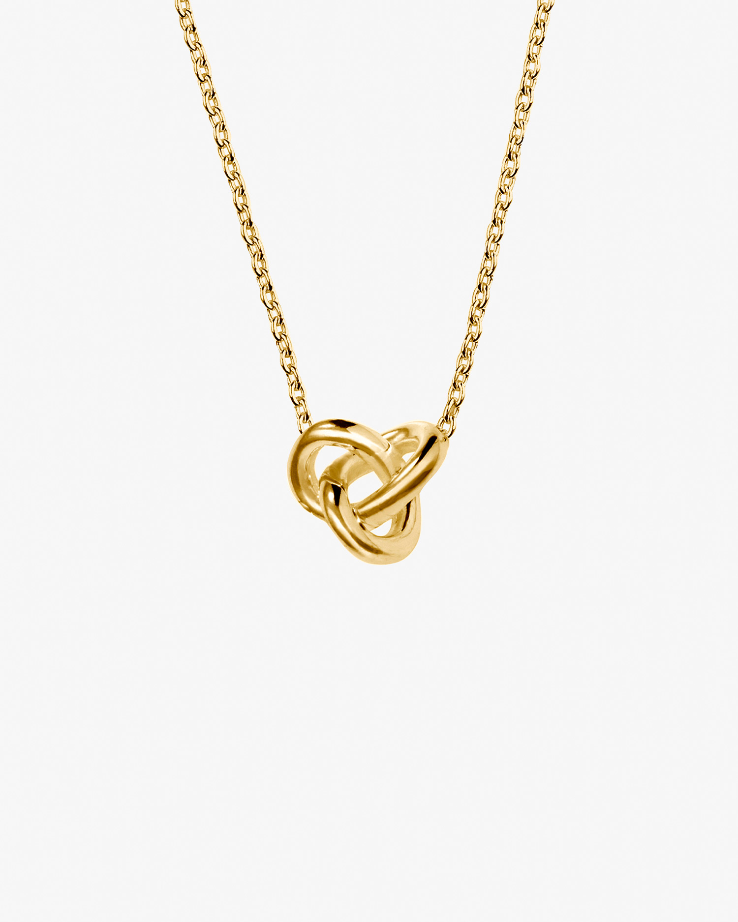 Le Knot Halsband Guld Stor - Bohlins Guld