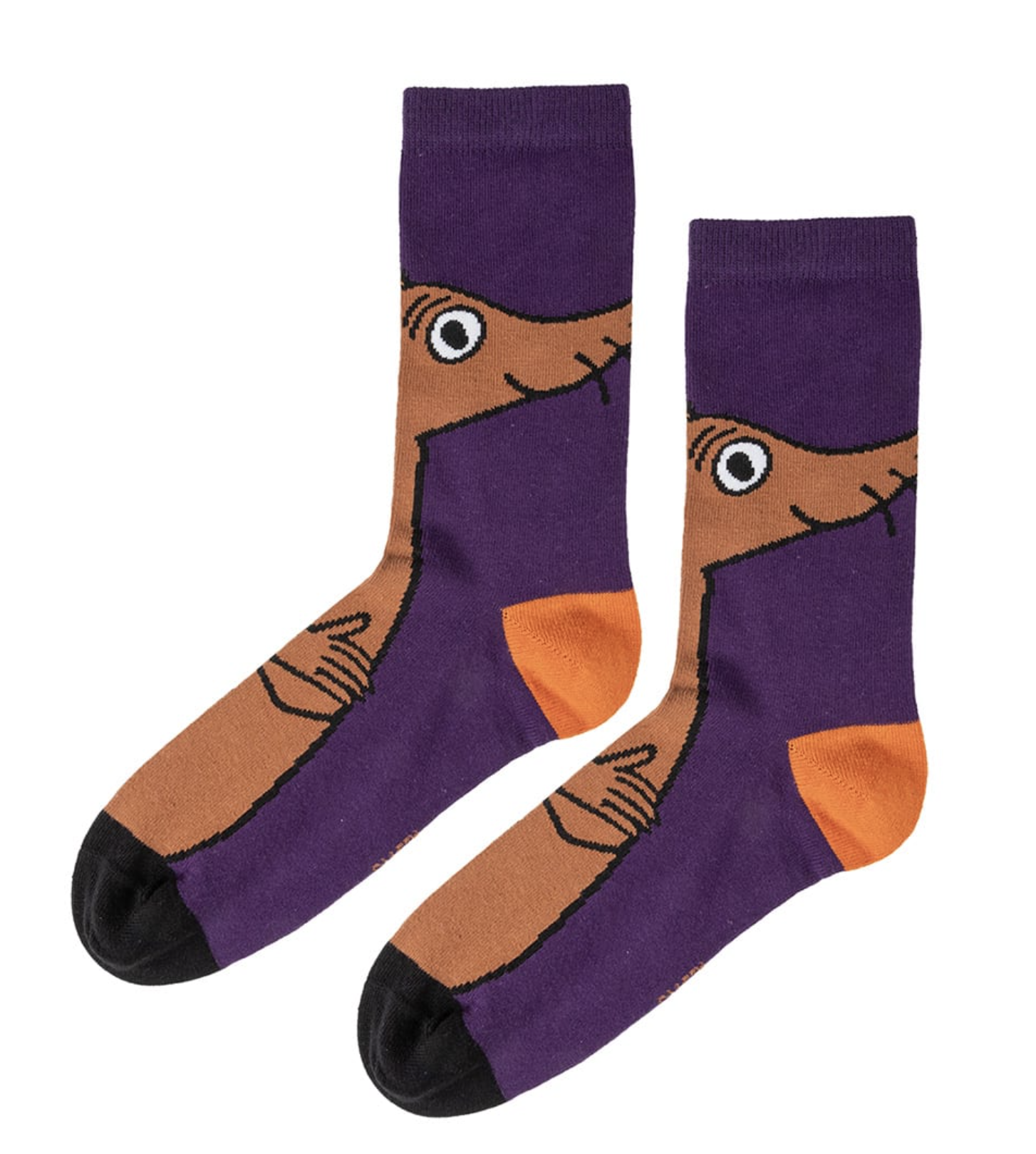 Mysbod.com - The shop for you who love Moomin! - Sniff Adult Socks - Purple