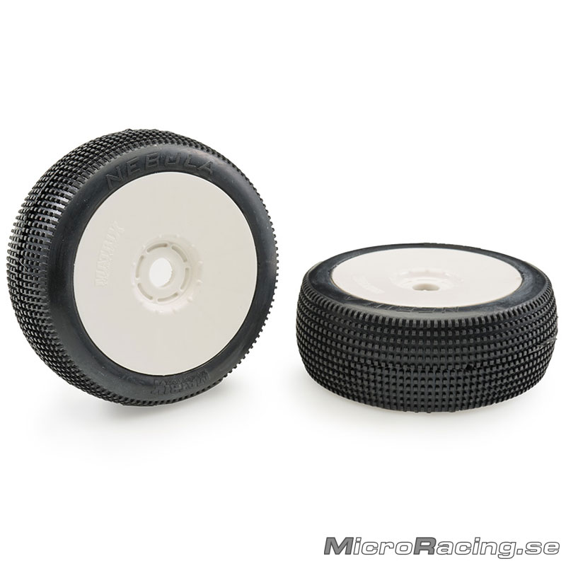 MATRIX - Nebula Soft, 1/8 Off Road, Preglued, White Rim, 1pair ...