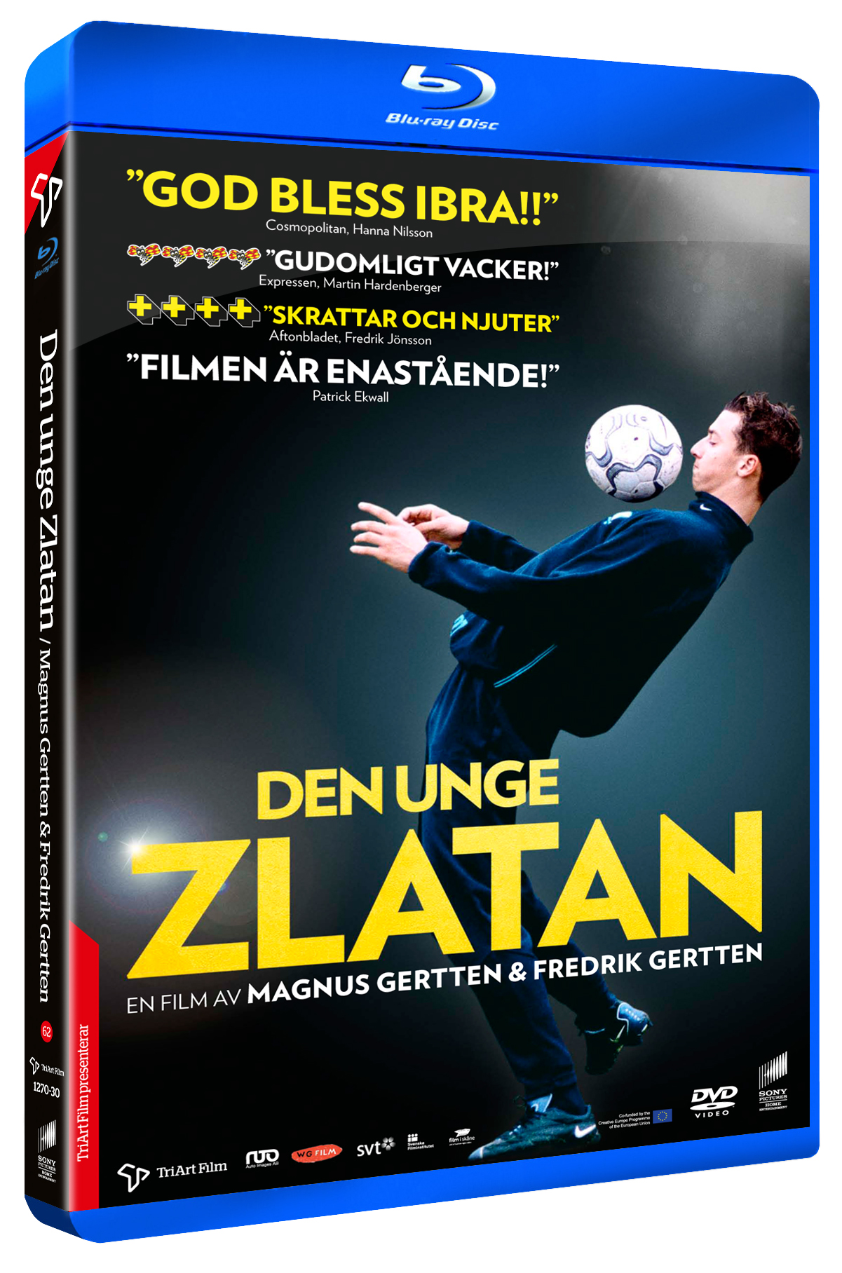 Den unge Zlatan Bluray - Merch-Shop - Majeng Media AB