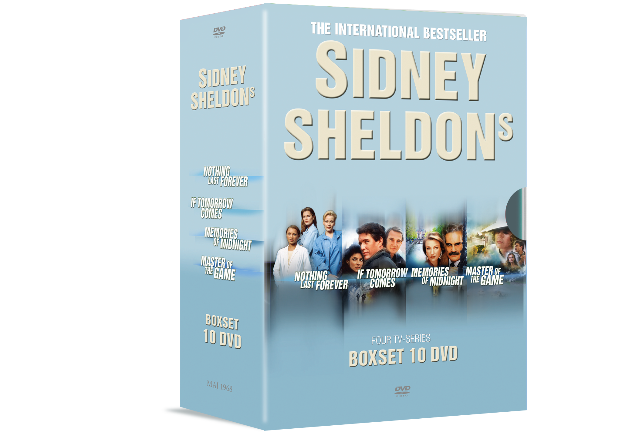 Sidney Sheldon boxset - Merch-Shop - Majeng Media AB