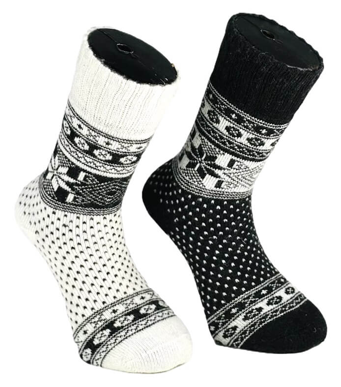 2-Pack Zokks Varma Strumpor Ull