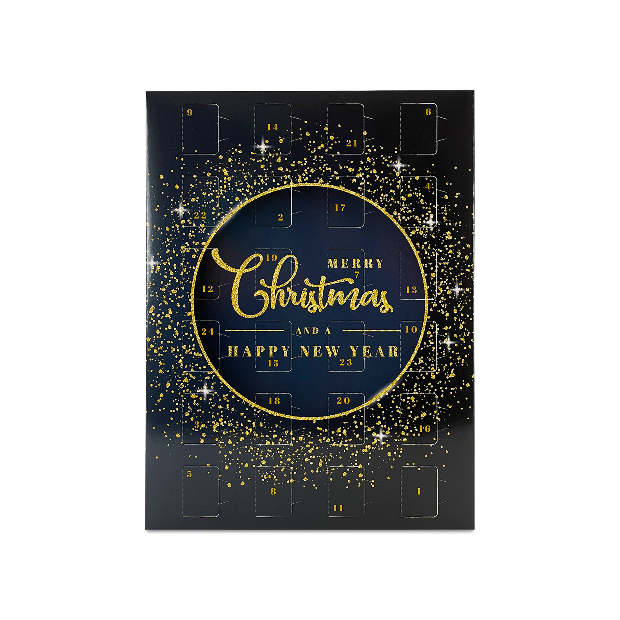 Advent Calendar for Chocolate Moulding, Merry Christmas - Chocolate ...