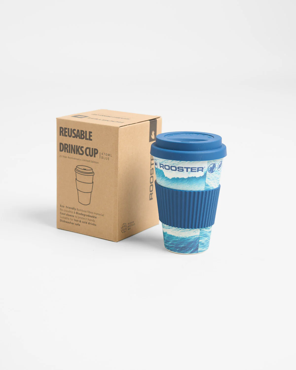 Bamboo Reusable Cup - 470ml - RS Sailing Sweden