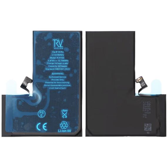 iPhone 15 Pro Max Batteri med tejp - Phonecrash.se