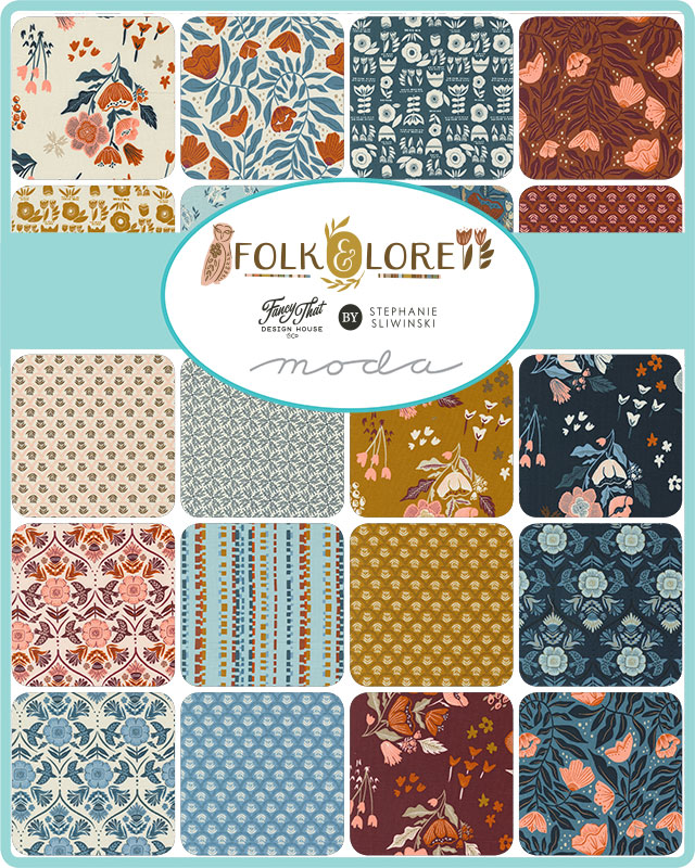 Moda Folk And Lore Charm Pack 5" - QuiltStudion