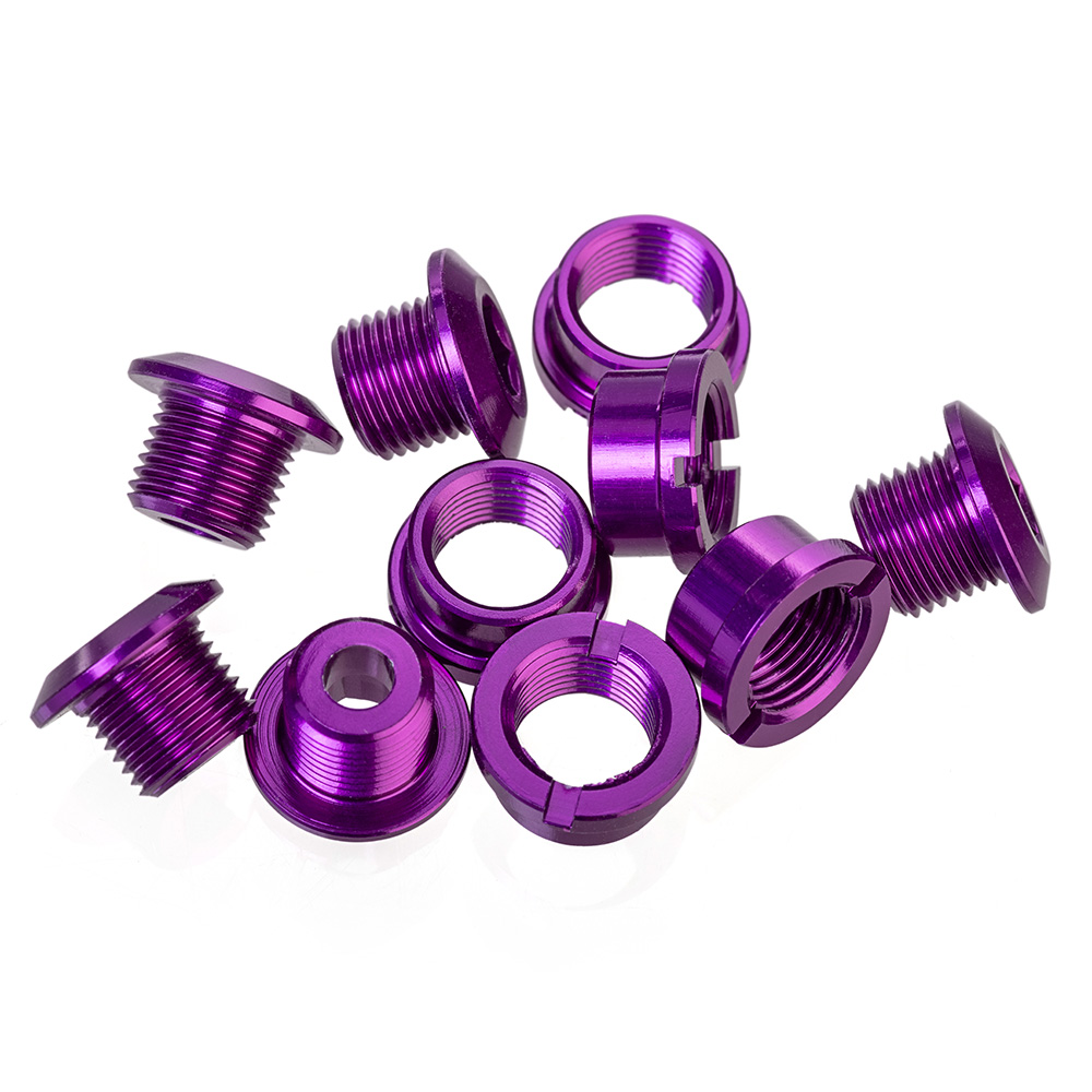 I.D. Single Alloy Chainring Bolts - Multiple Colours - UrbanBikeWear.com