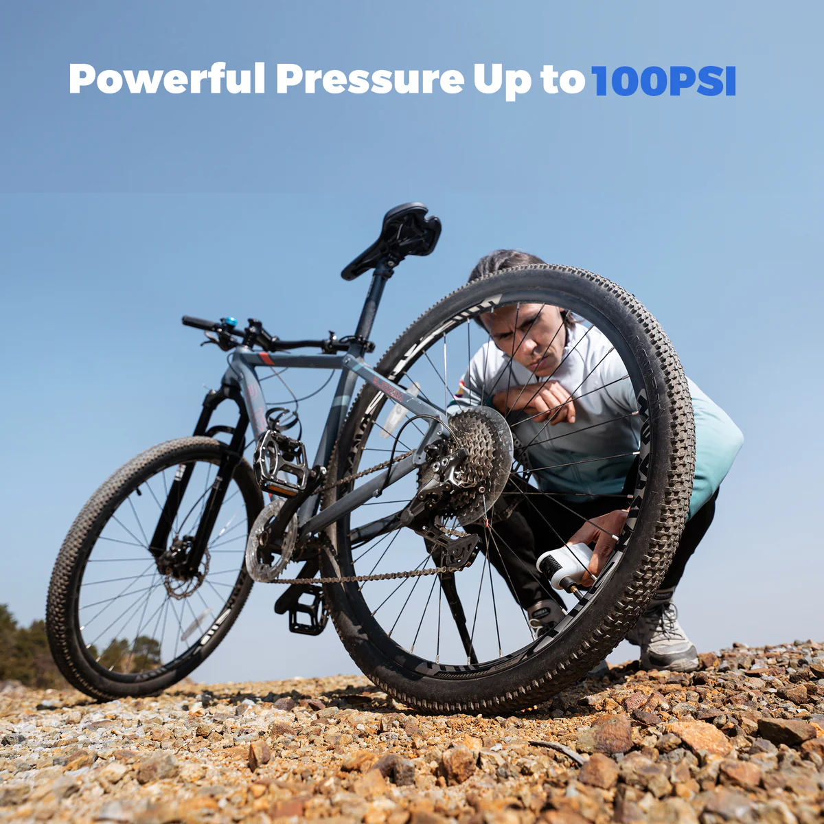 Flextail Tiny Bike pump pro - Backpackinglight.se