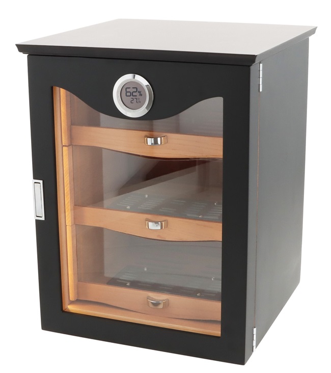 Angelo Cabinet LED Humidor Matt - Förvaring för 100 Cigarrer | Köp Online