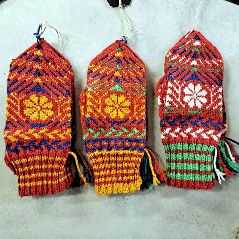 Vantar Vinterblom Ull, Handstickade samisk design Jokkmokk - ELD by ...