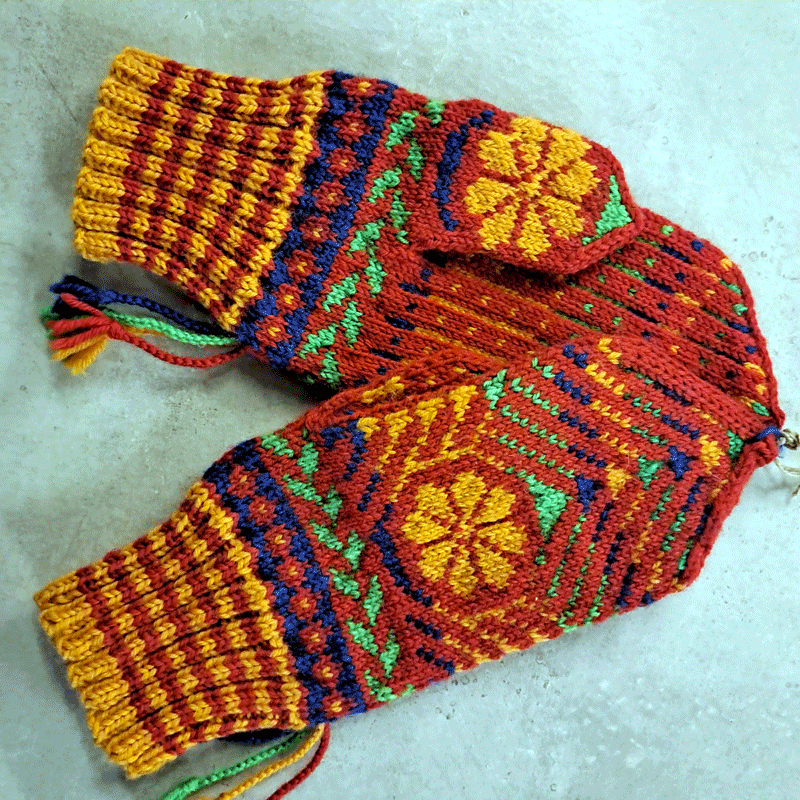 Vantar Vinterblom Ull, Handstickade samisk design Jokkmokk - ELD by ...