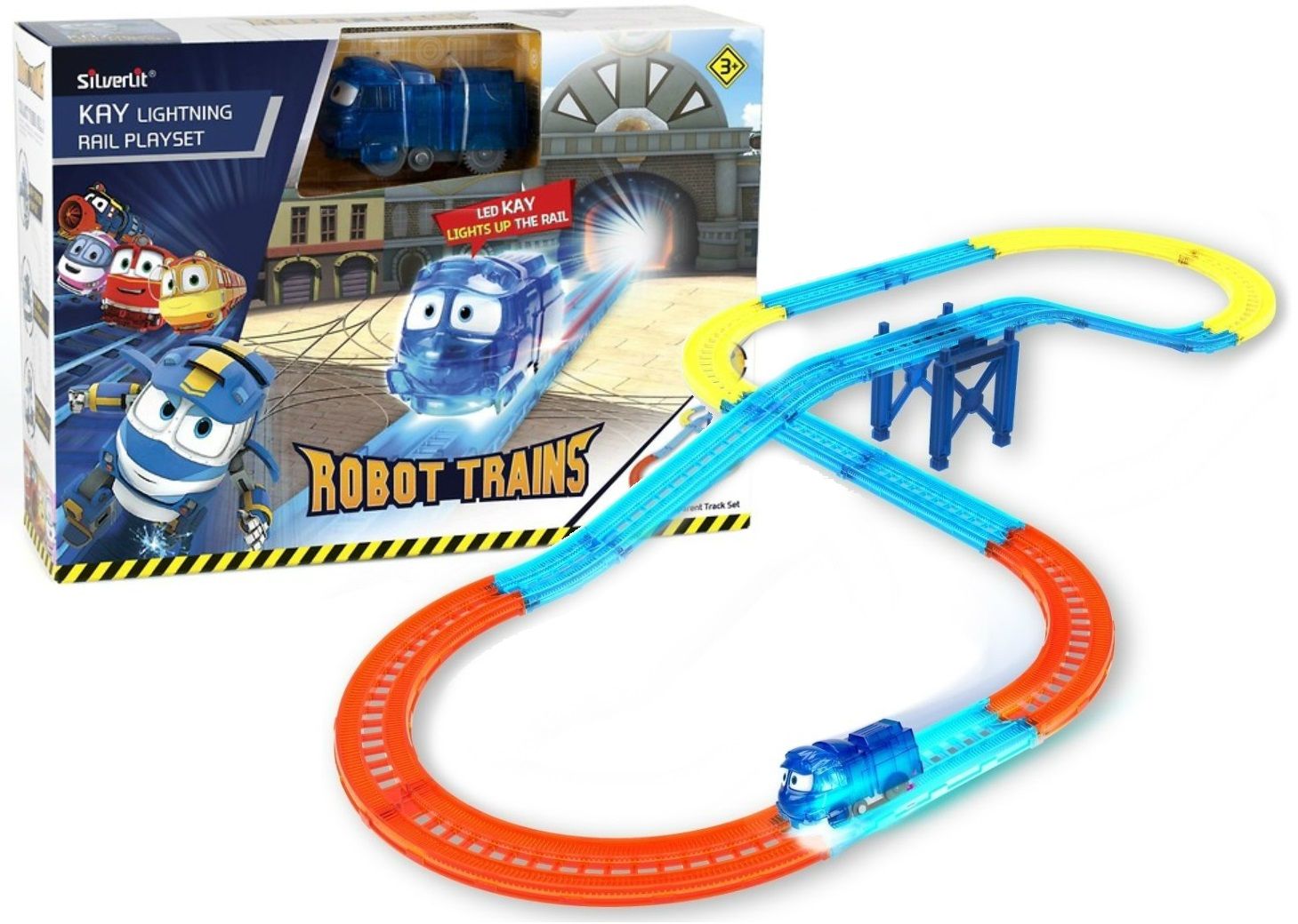 Silverlit Robot train railway with light - Robbis Hobby Shop