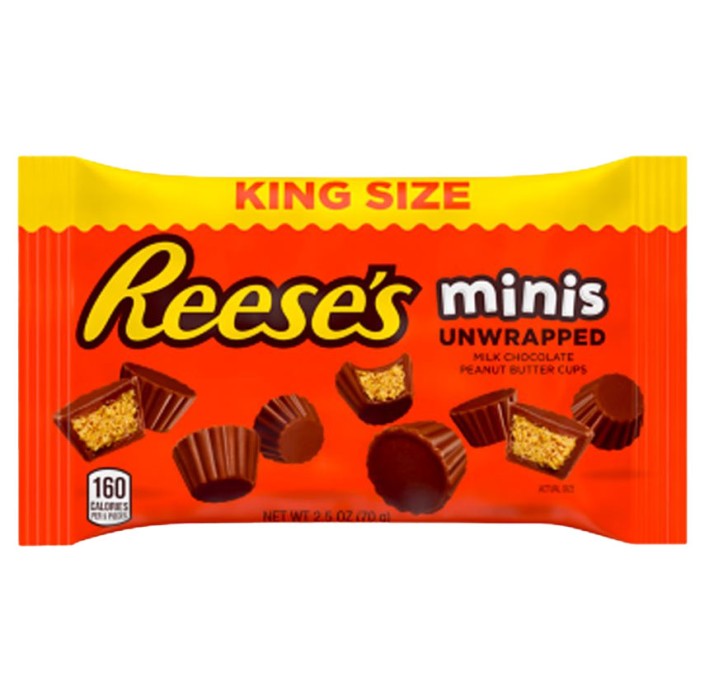 Reese's Peanut Butter Cups Minis 16 x 70g - Dulces