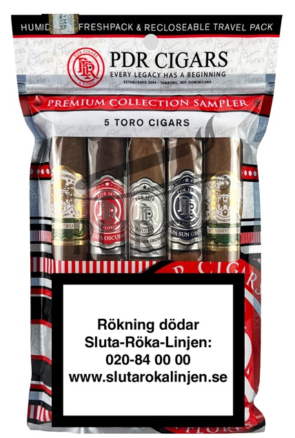 PDR Freshpack Toro - 5 Cigarrer - Köp Online