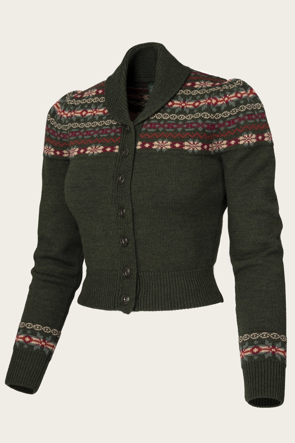 The Fair Isle Knit Jacket - Emmy Design