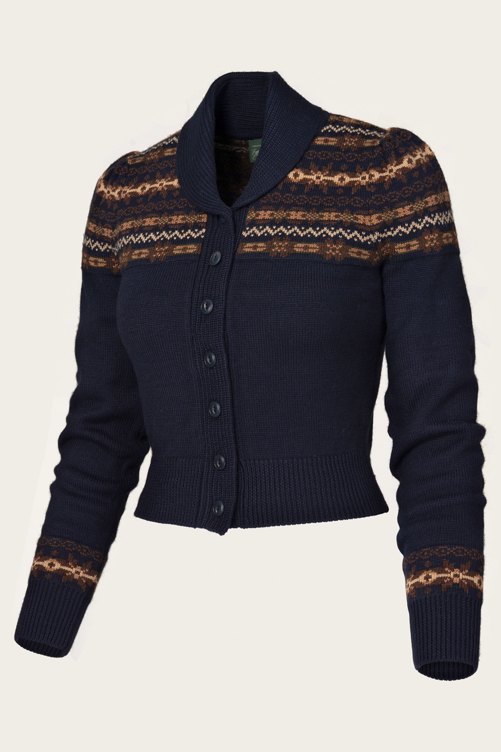The Fair Isle Knit Jacket - Emmy Design