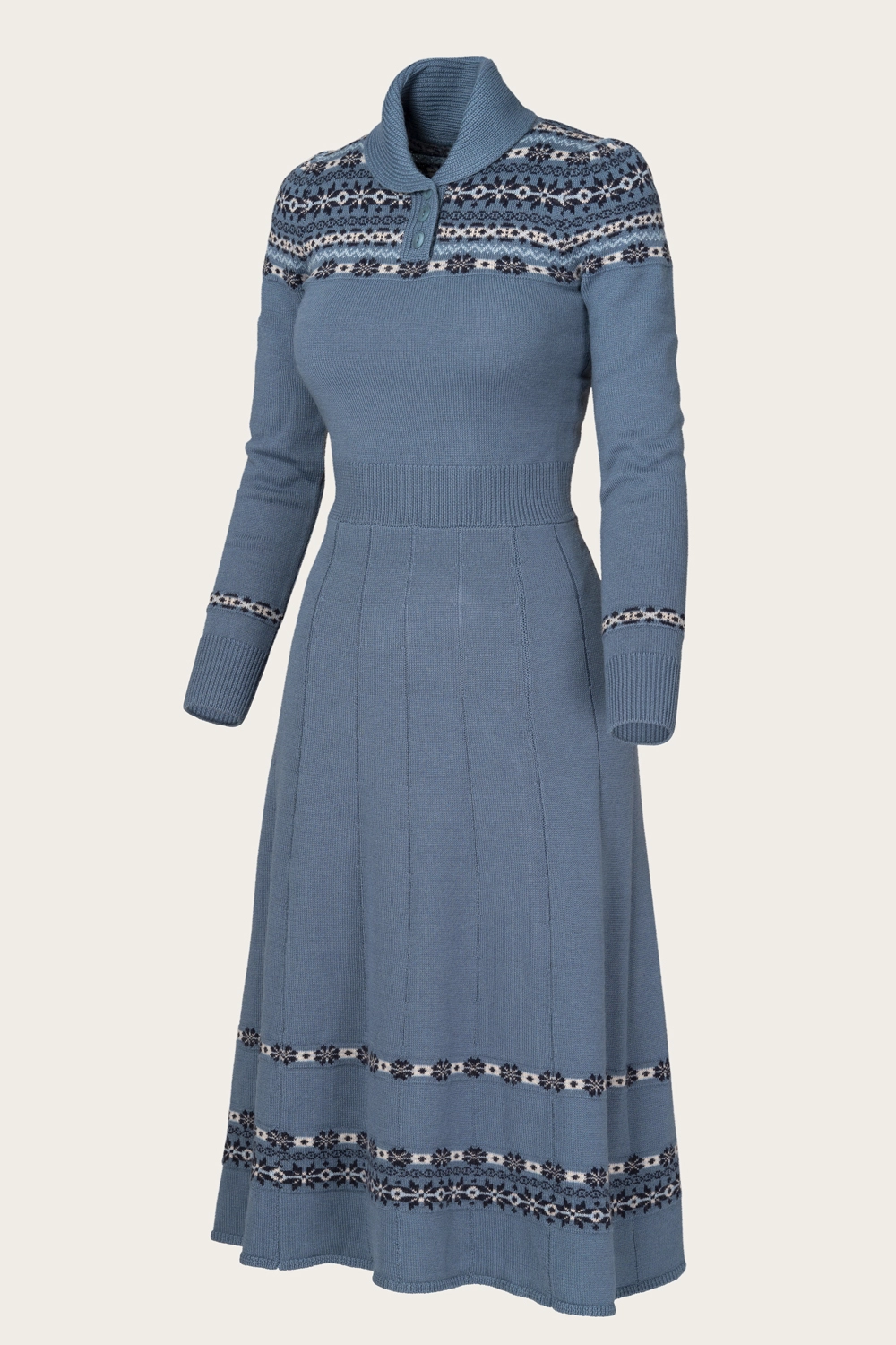 The Fair Isle Knit Dress - Emmy Design