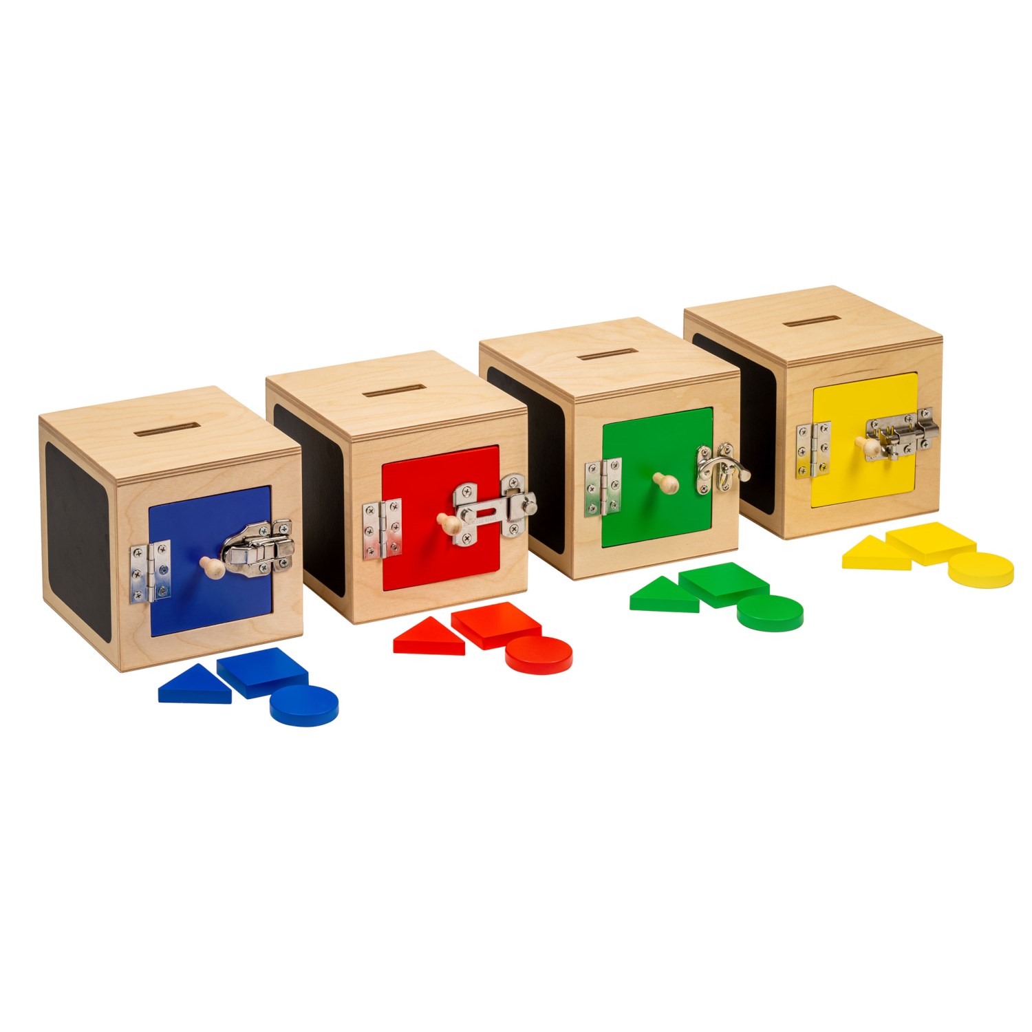 Propé Montessorimaterial - Lockpicker latch boxes